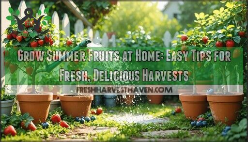 Grow Summer Fruits at Home: Easy Tips for Fresh, Delicious Harvests