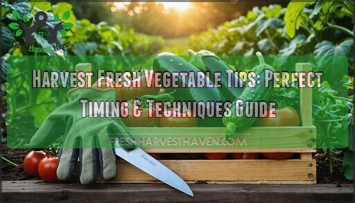 Harvest Fresh Vegetable Tips: Perfect Timing & Techniques Guide