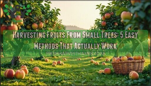 Harvesting Fruits From Small Trees: 5 Easy Methods That Actually Work