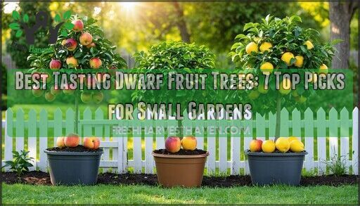 Best Tasting Dwarf Fruit Trees: 7 Top Picks for Small Gardens
