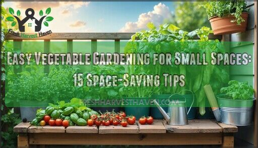 Easy Vegetable Gardening for Small Spaces: 15 Space-Saving Tips