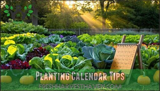 Fall Vegetable Planting Calendar: Perfect Timing for Your Best Harvest