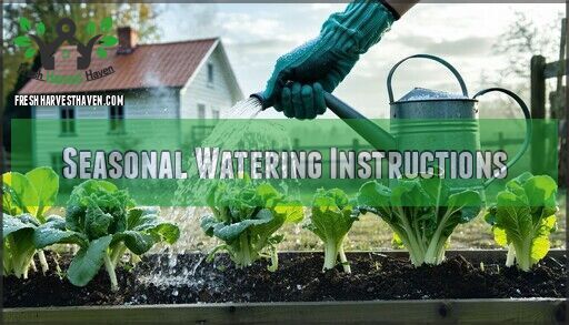 Winter Garden Watering Schedule: 2025 Rules & Water Conservation Tips