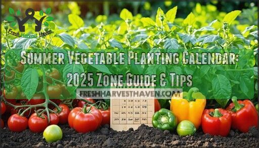Summer Vegetable Planting Calendar: 2025 Zone Guide & Tips
