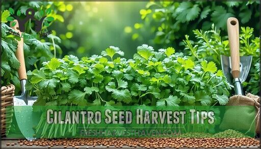 When to Harvest Cilantro for Seeds: Perfect Timing Guide