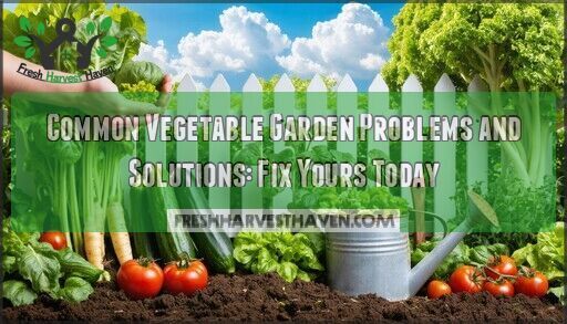 Common Vegetable Garden Problems and Solutions: Fix Yours Today