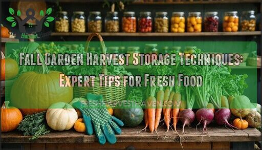 Fall Garden Harvest Storage Techniques: Expert Tips for Fresh Food