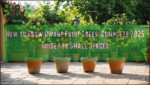 How to Grow Dwarf Fruit Trees: Complete 2025 Guide for Small Spaces