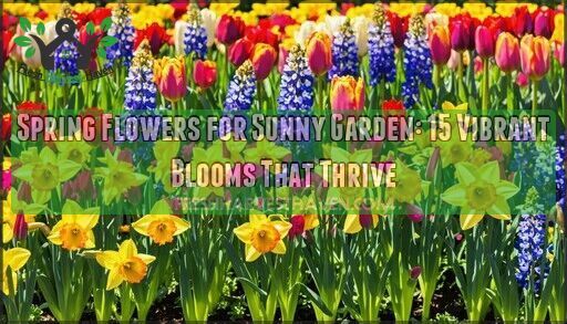 Spring Flowers for Sunny Garden: 15 Vibrant Blooms That Thrive