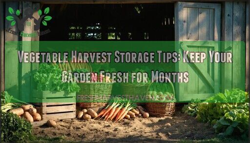 Vegetable Harvest Storage Tips: Keep Your Garden Fresh for Months
