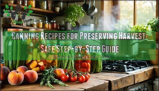 Canning Recipes for Preserving Harvest: Safe Step-by-Step Guide