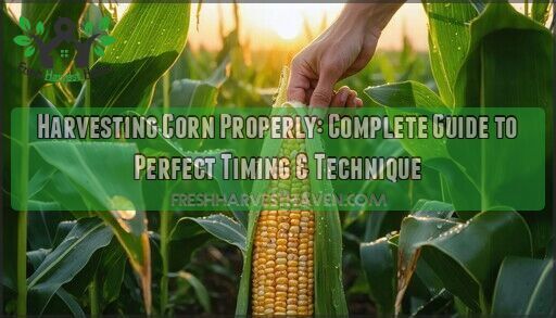 Harvesting Corn Properly: Complete Guide to Perfect Timing & Technique