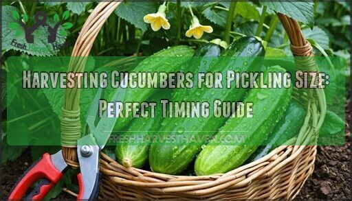 Harvesting Cucumbers for Pickling Size: Perfect Timing Guide
