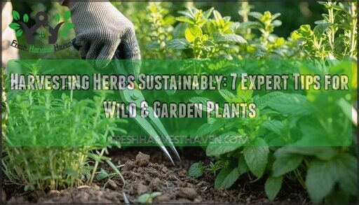 Harvesting Herbs Sustainably: 7 Expert Tips for Wild & Garden Plants