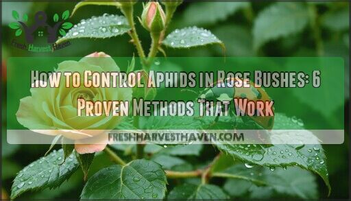 How to Control Aphids in Rose Bushes: 6 Proven Methods That Work