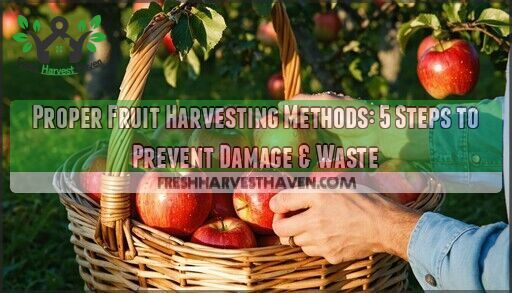 Proper Fruit Harvesting Methods: 5 Steps to Prevent Damage & Waste
