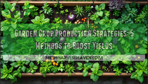 Garden Crop Production Strategies: 5 Methods to Boost Yields