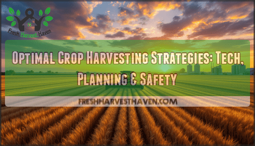 Optimal Crop Harvesting Strategies: Tech, Planning & Safety