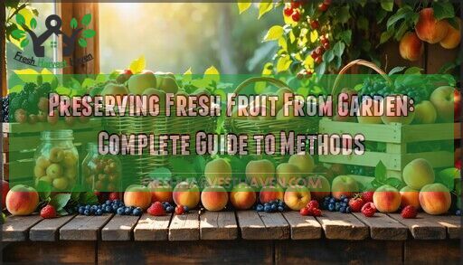 Preserving Fresh Fruit From Garden: Complete Guide to Methods