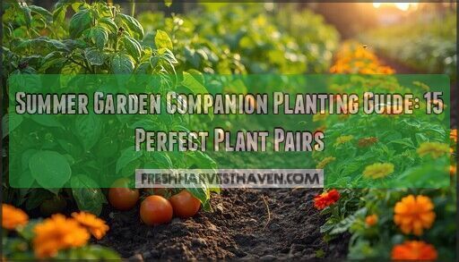 Summer Garden Companion Planting Guide: 15 Perfect Plant Pairs