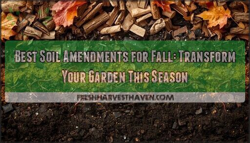 Best Soil Amendments for Fall: Transform Your Garden This Season