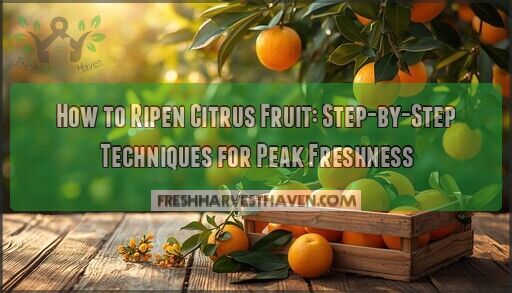 How to Ripen Citrus Fruit: Step-by-Step Techniques for Peak Freshness