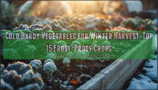 Cold Hardy Vegetables for Winter Harvest: Top 15 Frost-Proof Crops