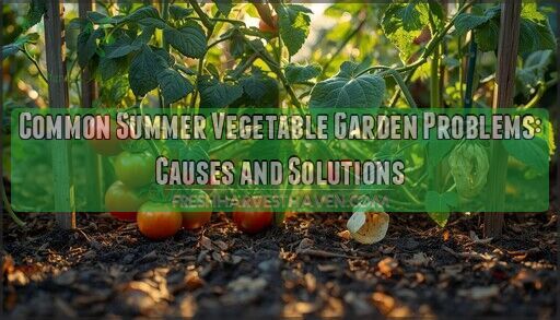 Common Summer Vegetable Garden Problems: Causes and Solutions
