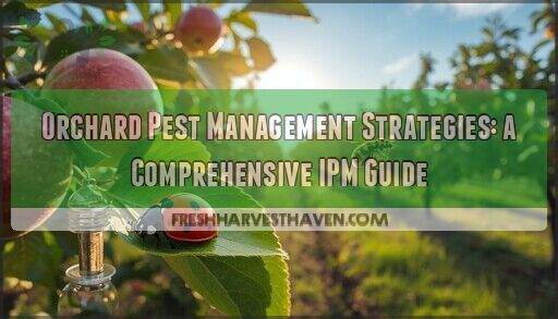 Orchard Pest Management Strategies: a Comprehensive IPM Guide