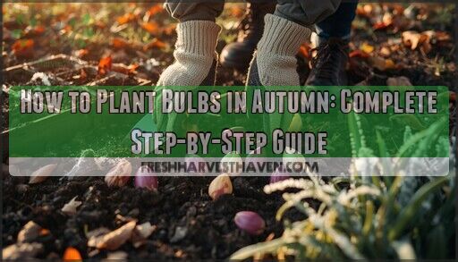How to Plant Bulbs in Autumn: Complete Step-by-Step Guide