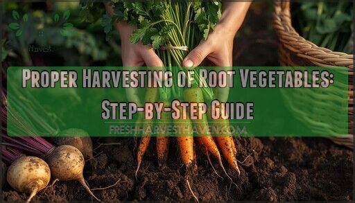 Proper Harvesting of Root Vegetables: Step-by-Step Guide