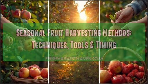 Seasonal Fruit Harvesting Methods: Techniques, Tools & Timing