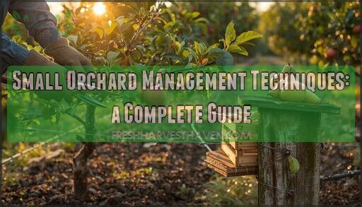 Small Orchard Management Techniques: a Complete Guide