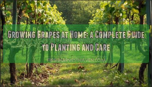 Growing Grapes at Home: a Complete Guide to Planting and Care
