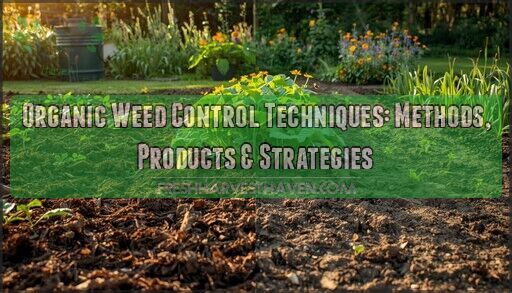 Organic Weed Control Techniques: Methods, Products & Strategies