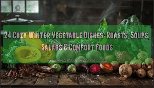 24 Cozy Winter Vegetable Dishes: Roasts, Soups, Salads & Comfort Foods
