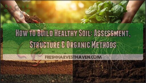 How to Build Healthy Soil: Assessment, Structure & Organic Methods