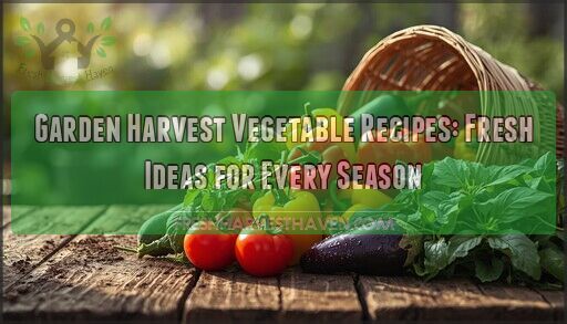 Garden Harvest Vegetable Recipes: Fresh Ideas for Every Season