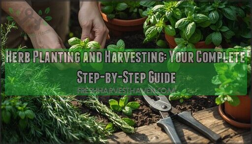 Herb Planting and Harvesting: Your Complete Step-by-Step Guide