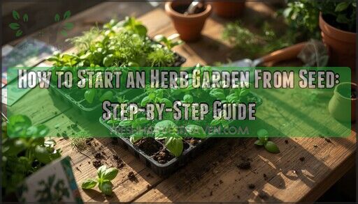 How to Start an Herb Garden From Seed: Step-by-Step Guide