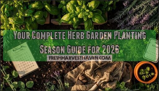Your Complete Herb Garden Planting Season Guide for 2026