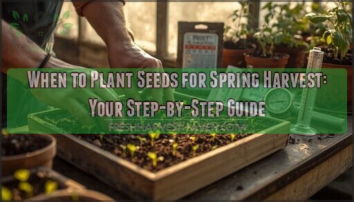 When to Plant Seeds for Spring Harvest: Your Step-by-Step Guide