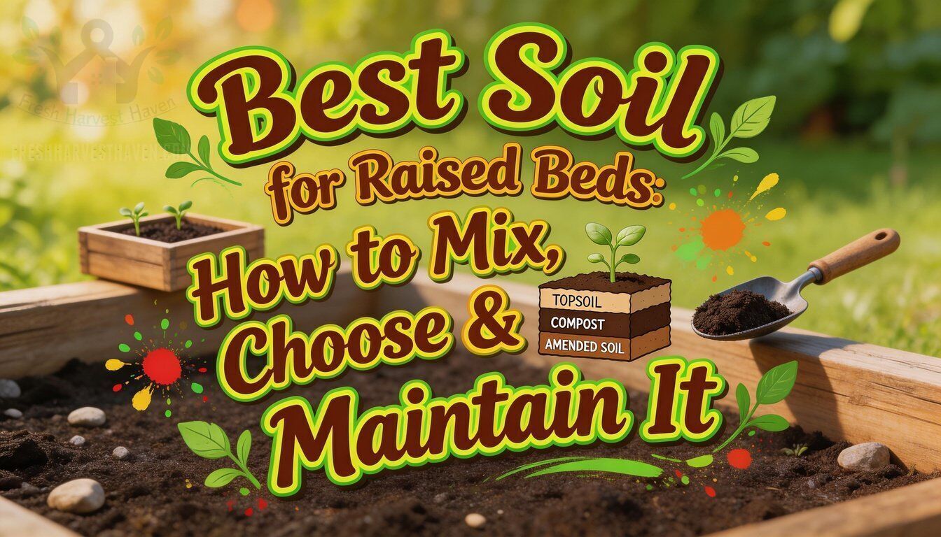 Best Soil for Raised Beds: How to Mix, Choose & Maintain It