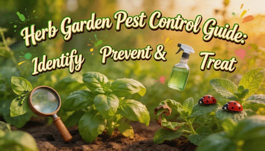 Herb Garden Pest Control Guide: Identify, Prevent & Treat