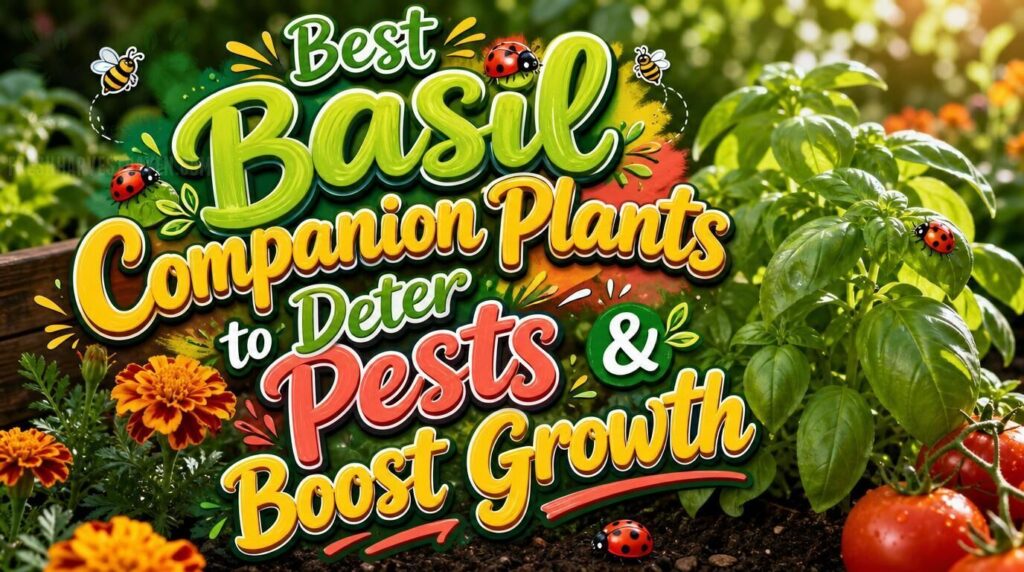 Best Basil Companion Plants to Deter Pests & Boost Growth