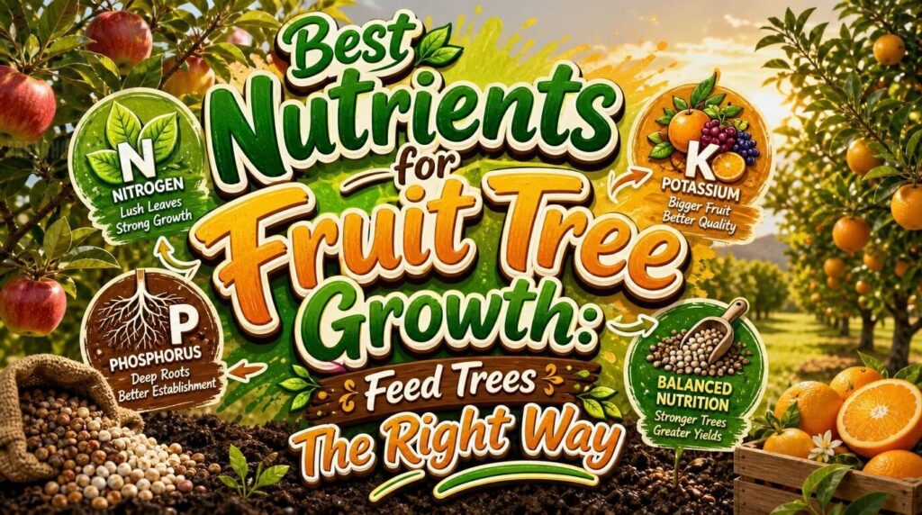 Best Nutrients for Fruit Tree Growth: Feed Trees The Right Way