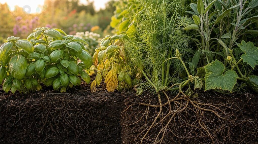 Best Basil Companion Plants to Deter Pests & Boost Growth
