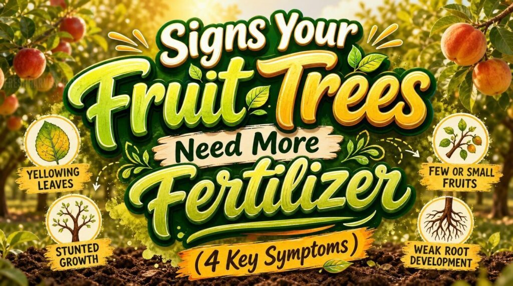 Signs Your Fruit Trees Need More Fertilizer (4 Key Symptoms)