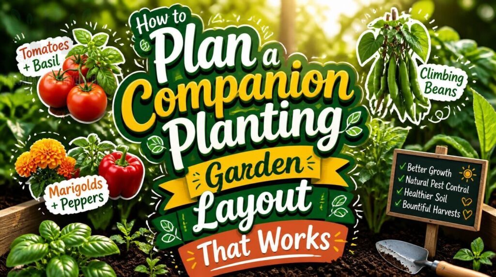 How to Plan a Companion Planting Garden Layout That Works