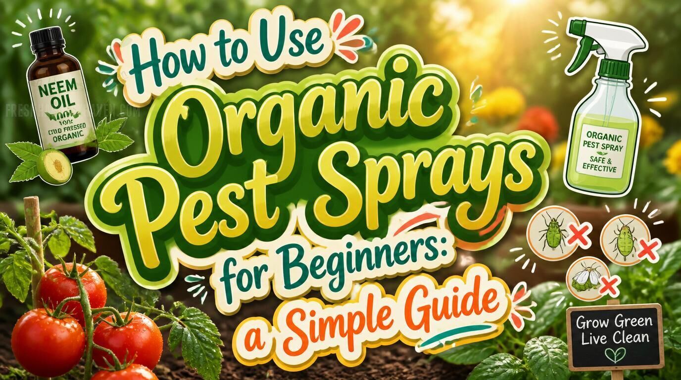 How to Use Organic Pest Sprays for Beginners: a Simple Guide